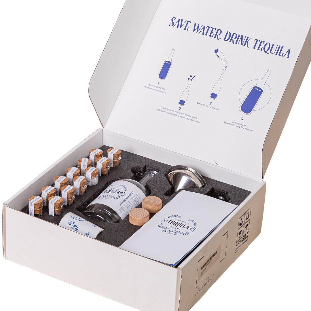 Christmas Gift, Tequila Infusion Kit, Tequila Gift Set, Tequila Gift ...
