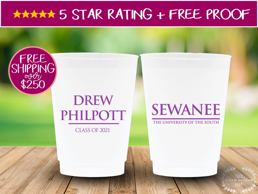 Graduation Cups, Custom Graduation Cups, 12oz, Graduation Cups, Party ...