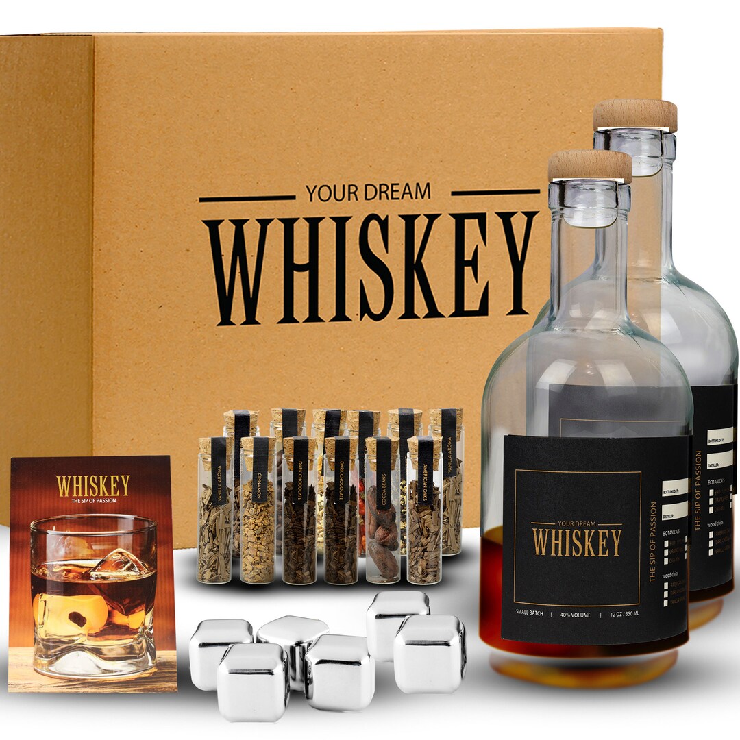 Whiskey Making Kit Whiskey Gift Whiskey Set Gifts for Men - Etsy