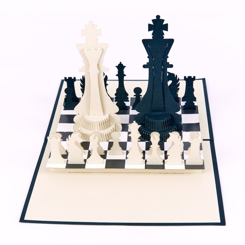 Chess Birthday Card - Etsy