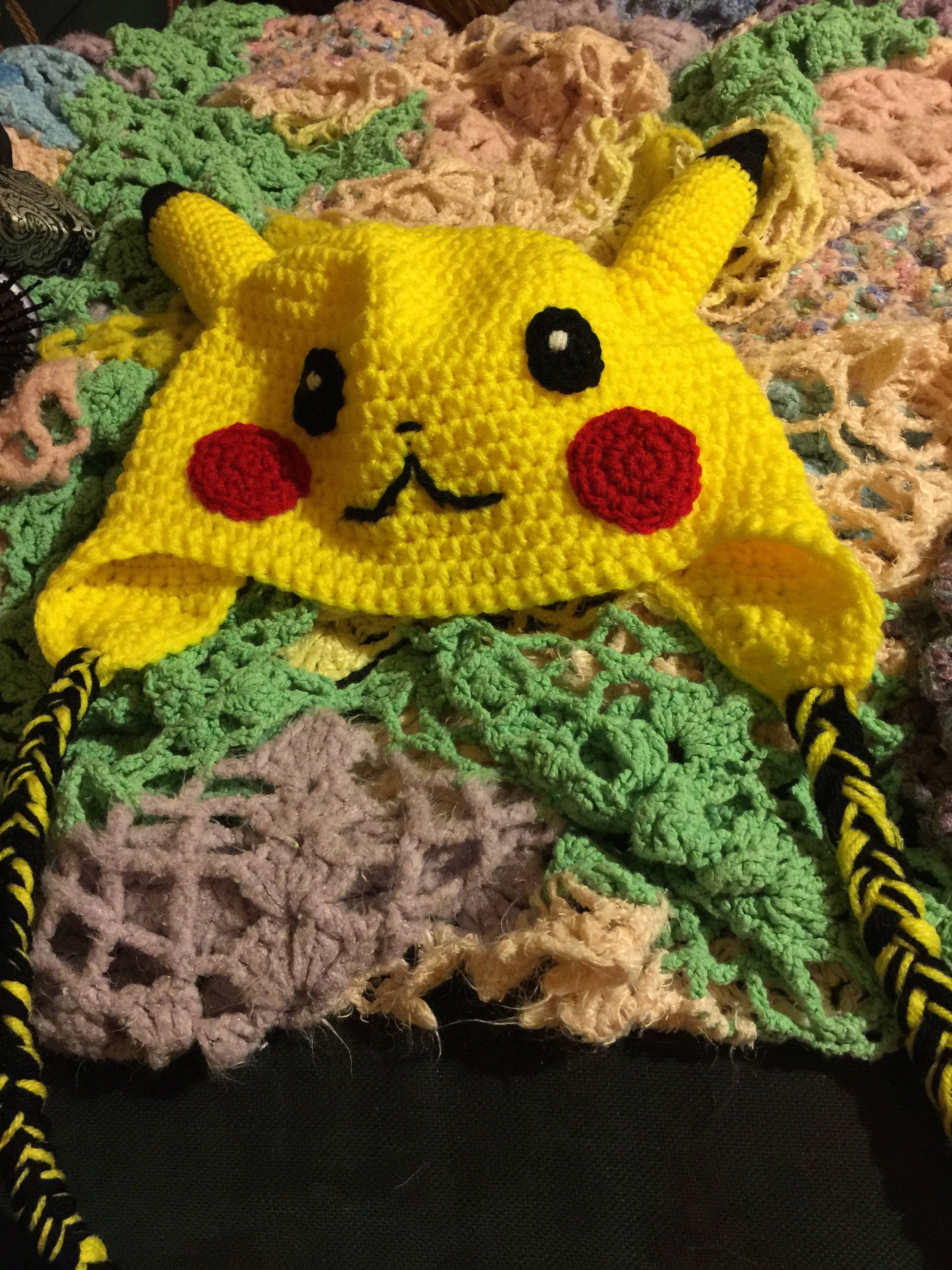 Pikachu Hat - Etsy
