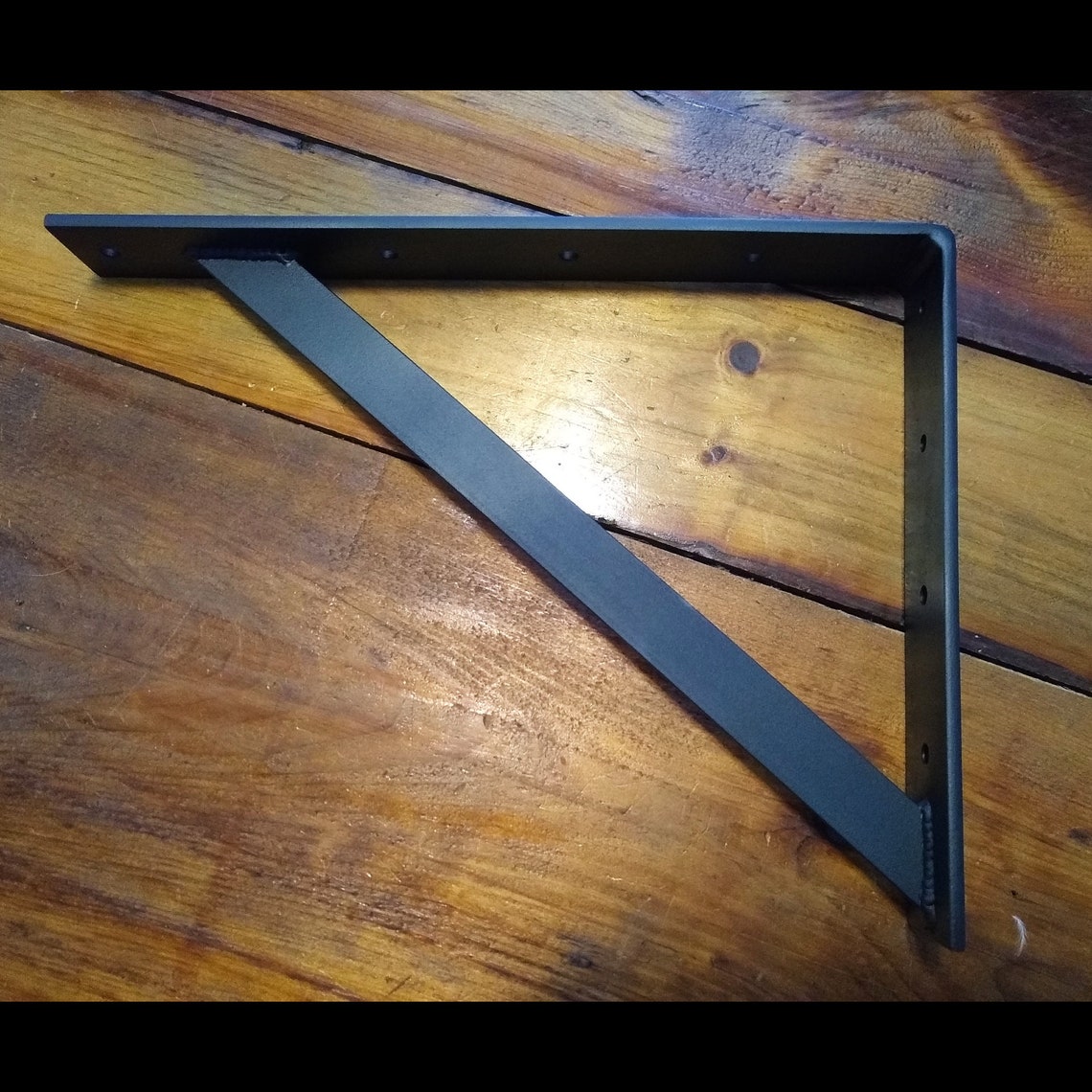 XL L-bracket With Diagonal Support: Hand Made and Welded - Etsy