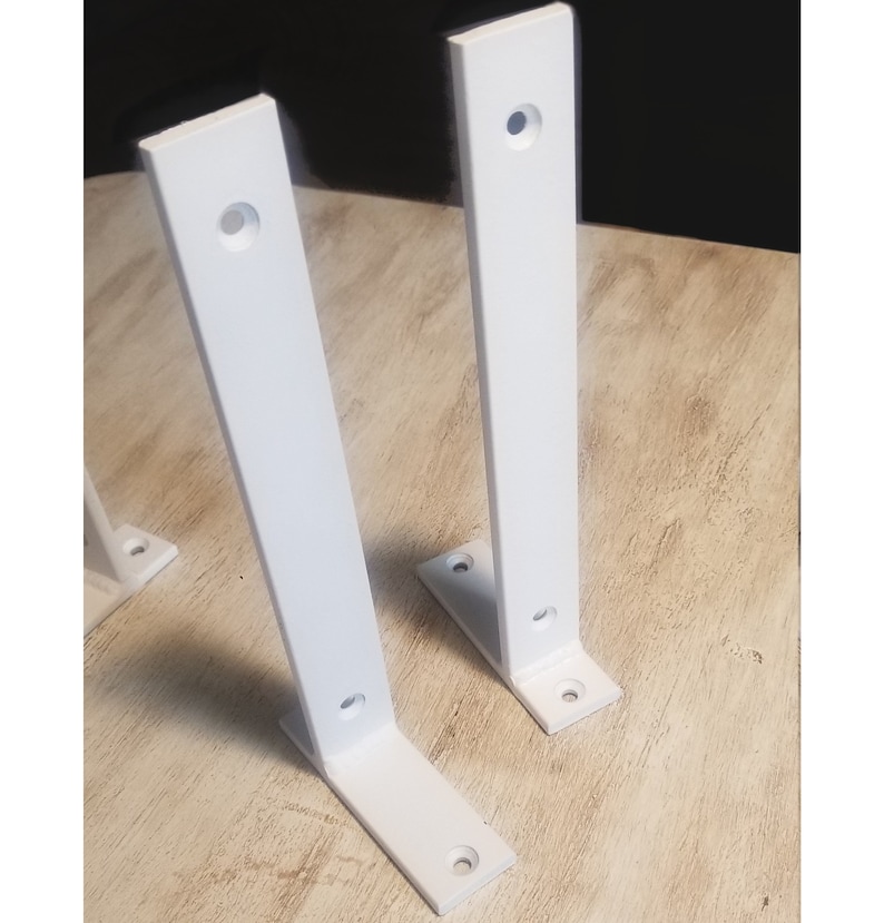 T-brackets: PAIR (2 Pc) Ultra Heavy Duty Shelf Bracket, 50# Each! Hand ...
