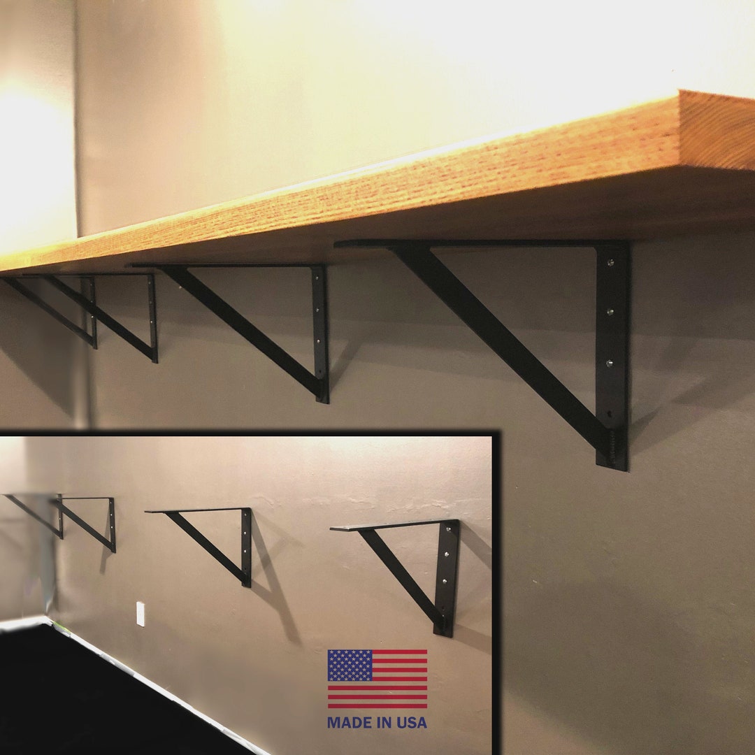 XL L-bracket With Diagonal Support: Hand Made and Welded - Etsy