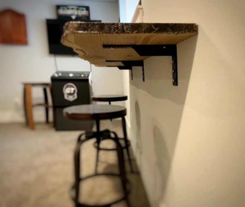 Support (1) for Breakfast Bar, Countertop, Island Over-hang, Vanity ...