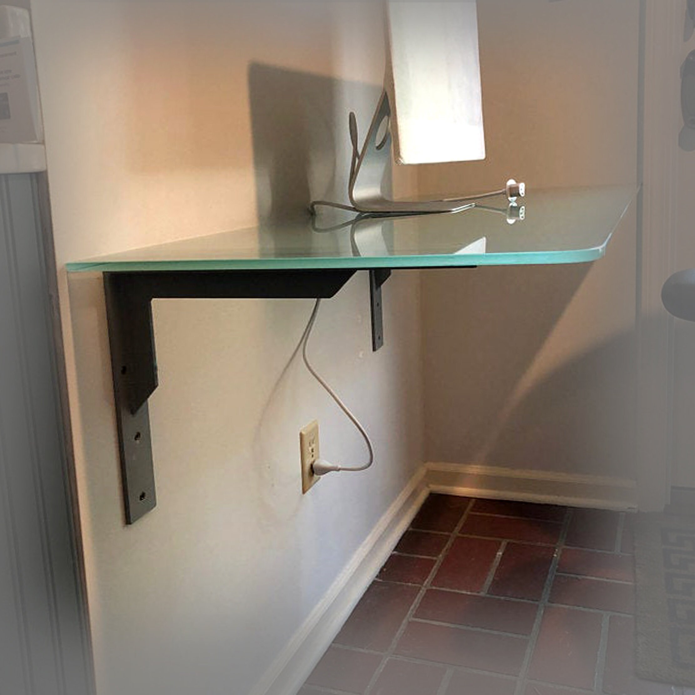 Support (1) for Breakfast Bar, Countertop, Island Over-hang, Vanity ...
