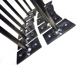 24 DUAL ROD Hidden Brackets for floating shelf one
