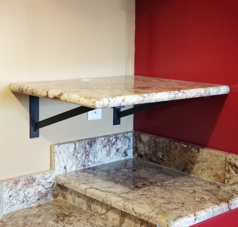 XL L-bracket With Diagonal Support: Hand Made and Welded - Etsy