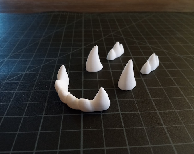 CUSTOM Plush Neoprene Fursuit Teeth DIY for Fursuit Making - Etsy