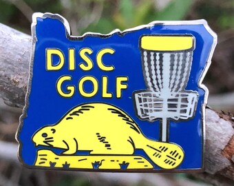 The Course is Calling Disc Golf Pin™ High Quality Hard Enamel Pin Disc ...