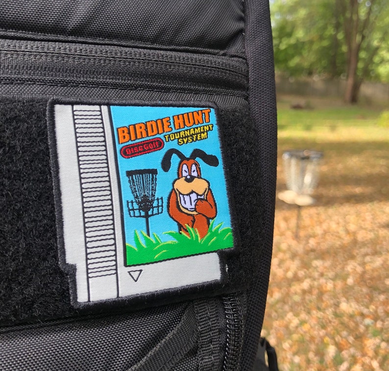 Birdie Hunt Disc Golf Patch - Disc Golf Gift - Etsy