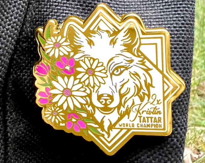 2023 World Champion Kristin Tattar Disc Golf Pin - Numbered Limited ...