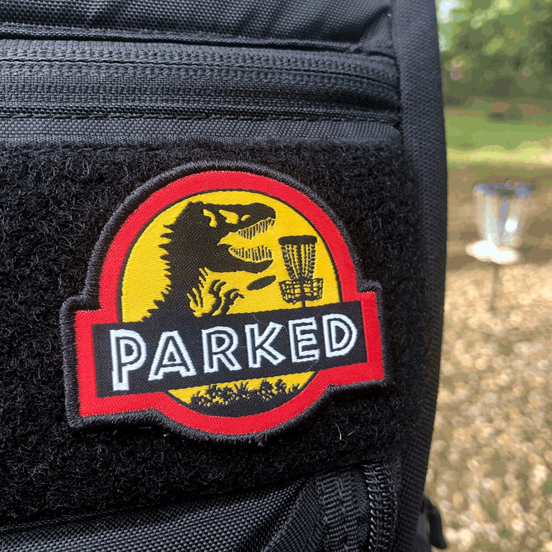 PARKED Disc Golf Patch - Disc Golf Gift - Etsy