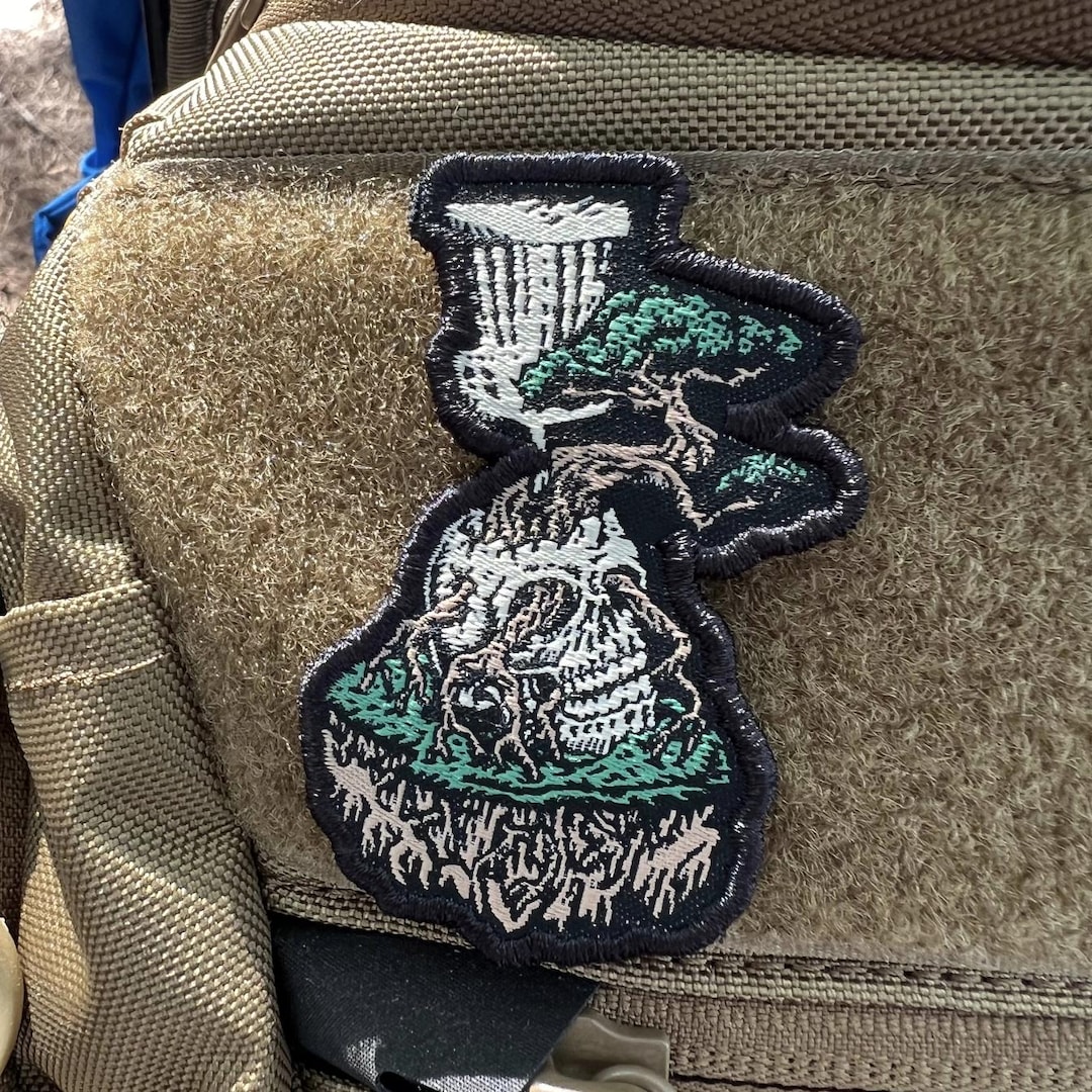 Bonsai Skull Disc Golf Patches™ - Etsy