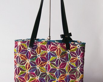 Japanese Anime Hand Embroidered Tote Bag - Etsy