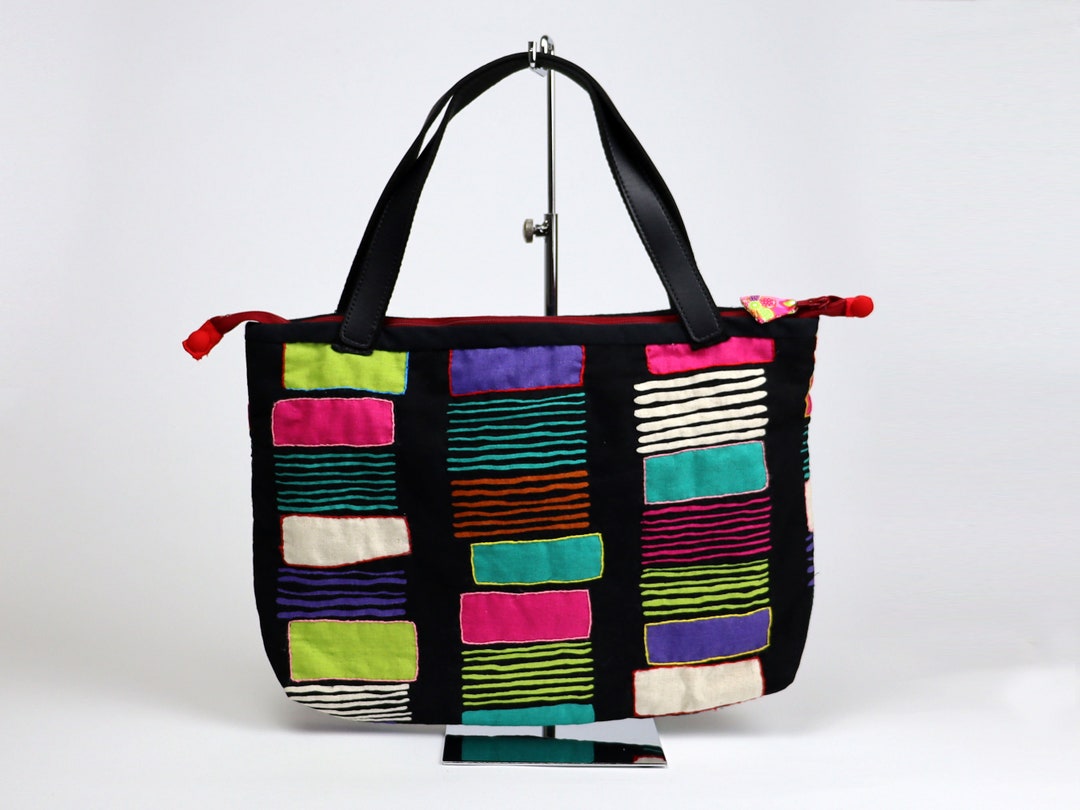 Square Colourful Bag - Etsy