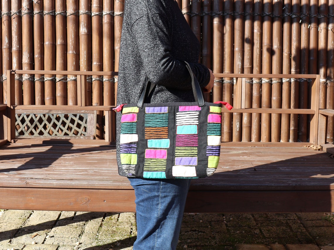 Square Colourful Bag - Etsy