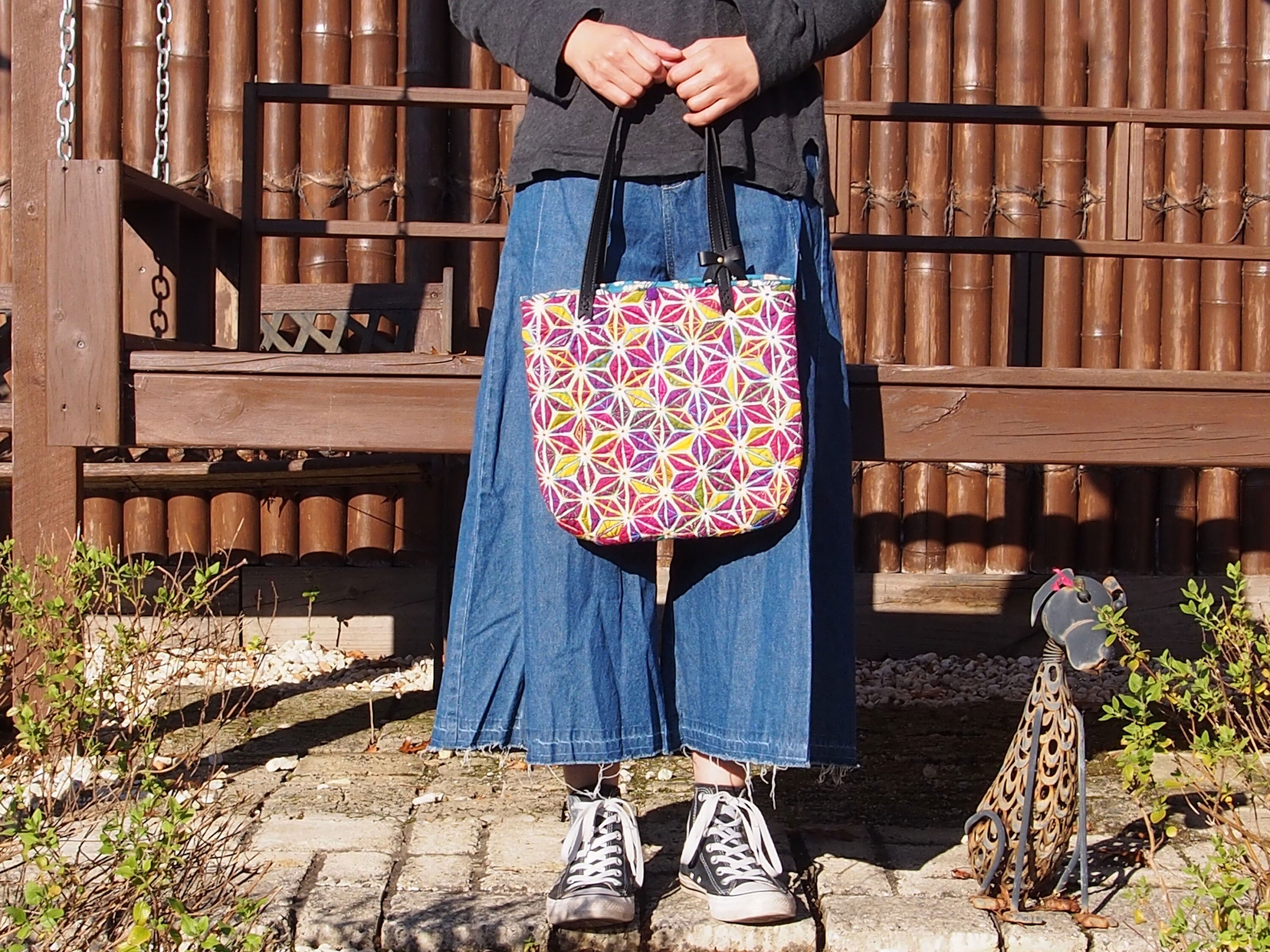Japanese Embroidered Bag - Etsy