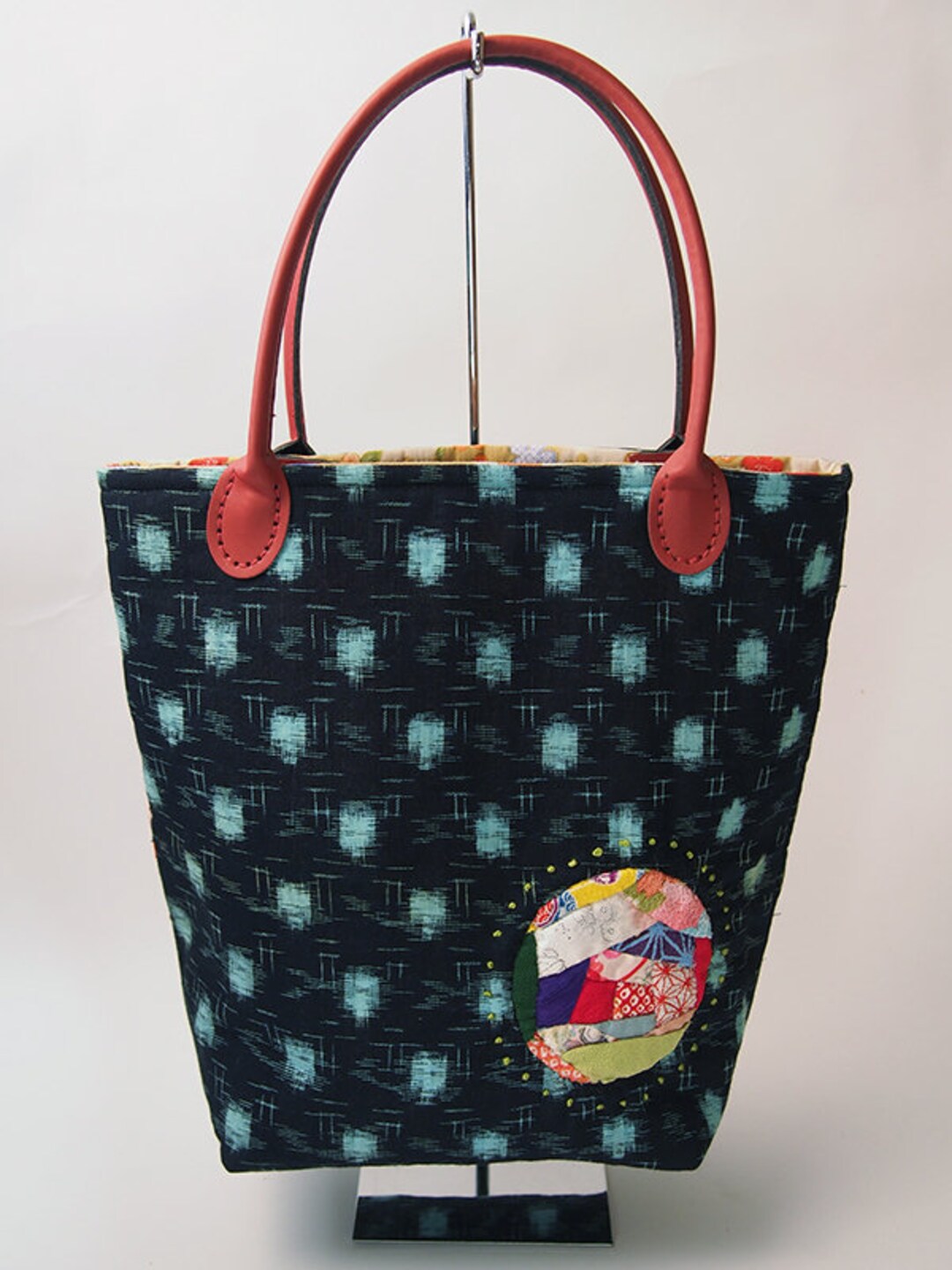 Japanese Ojiya Tsumugi Bag - Etsy