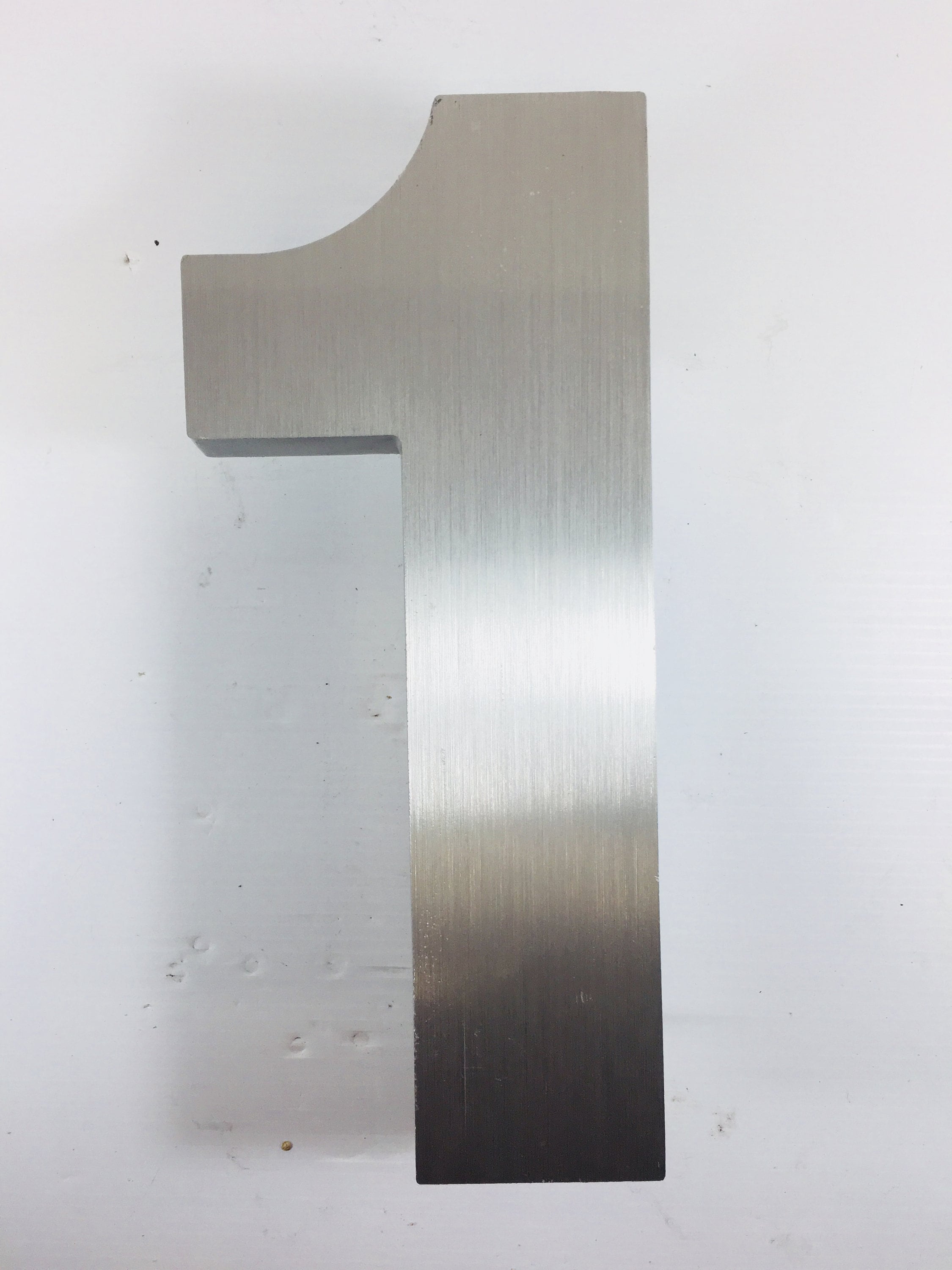 Number 1 Metal Block Letter 12 Inch for Signs - Etsy