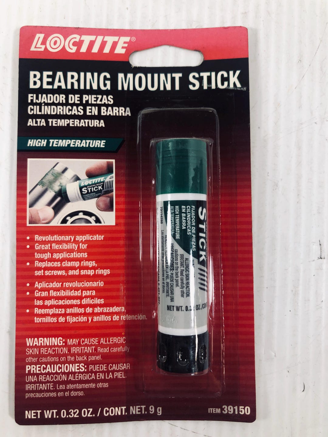 Loctite Bearing Mount Stick High Temperature .32 Ounce 39150 - Etsy