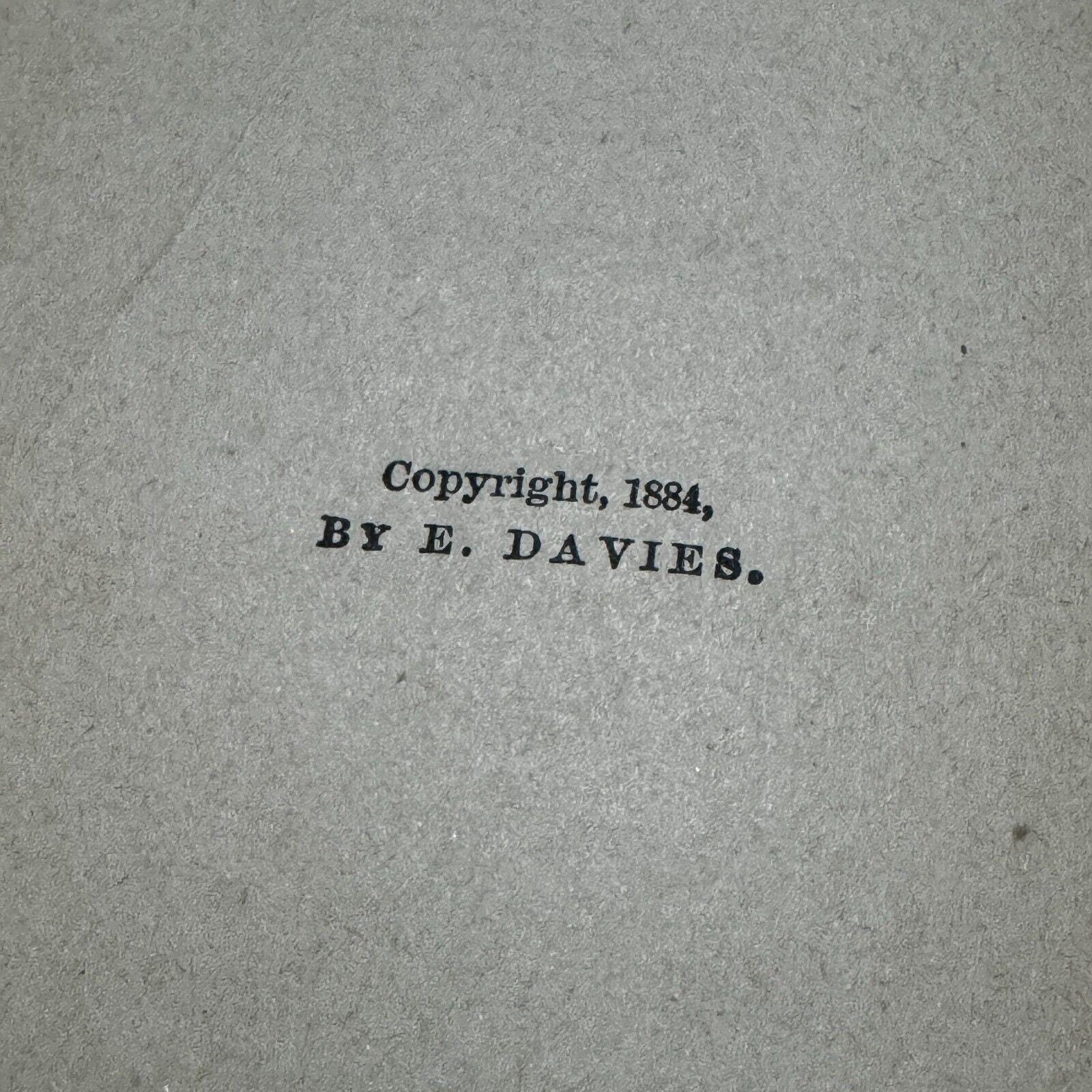 Frances Ridley Havergal Poems First Edition Rev. E. Davies 1884 Prose ...