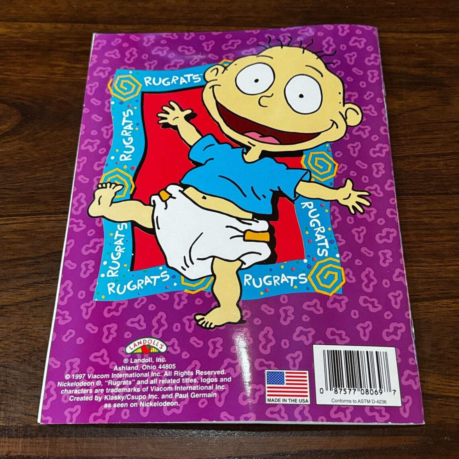 Vintage Nickelodeon Rugrats Painting With Water Coloring Book 1997 ...