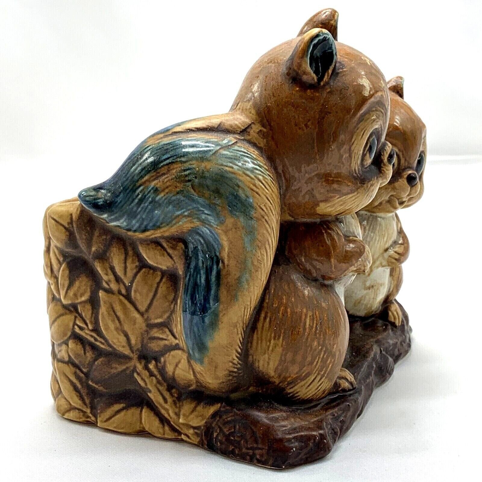 Vintage Squirrels Chipmunk Planter Ceramic Brown Home Decor - Etsy