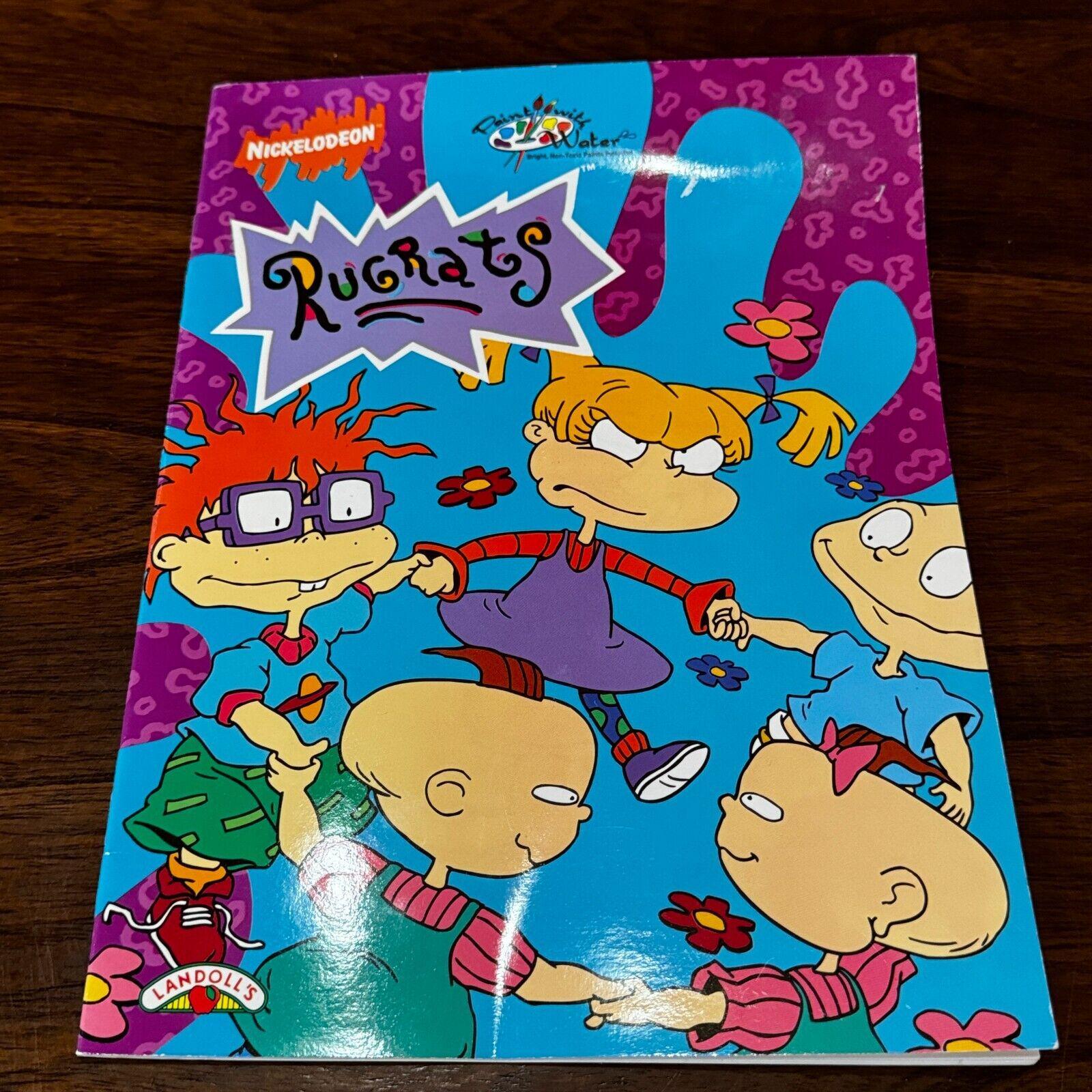 Vintage Nickelodeon Rugrats Painting With Water Coloring Book 1997 ...