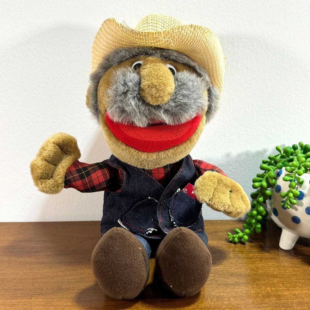 Autographed Shotgun Red Plush Doll Nashville Now Hee Haw TV Stuffed ...