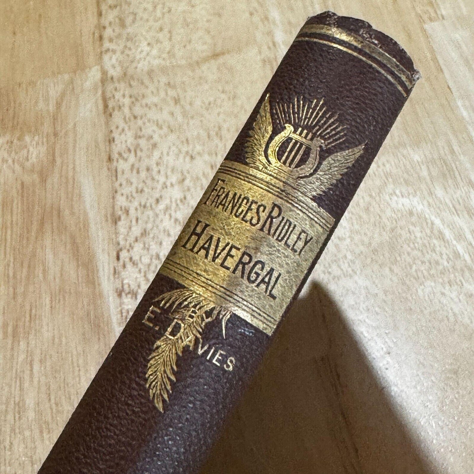 Frances Ridley Havergal Poems First Edition Rev. E. Davies 1884 Prose ...