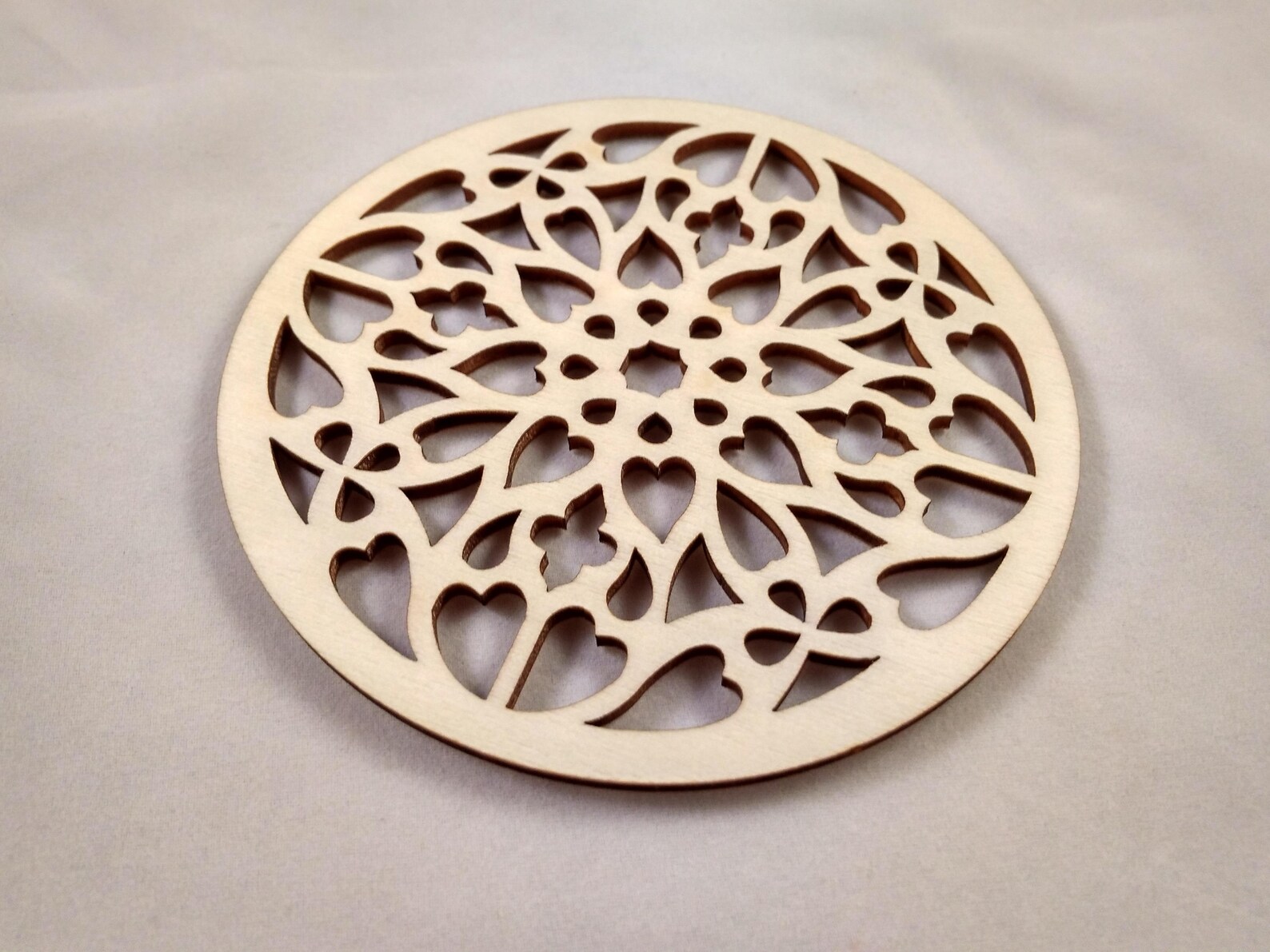 MAXTIE Wooden Flower Coasters (set of 5) - Etsy