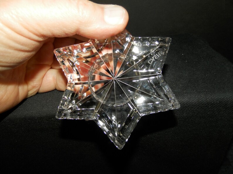 Cashs Irish Crystal Star Votive - Etsy
