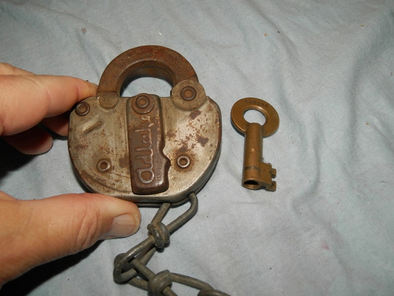 Adlake Penn Central Railroad Lock and Key - Etsy