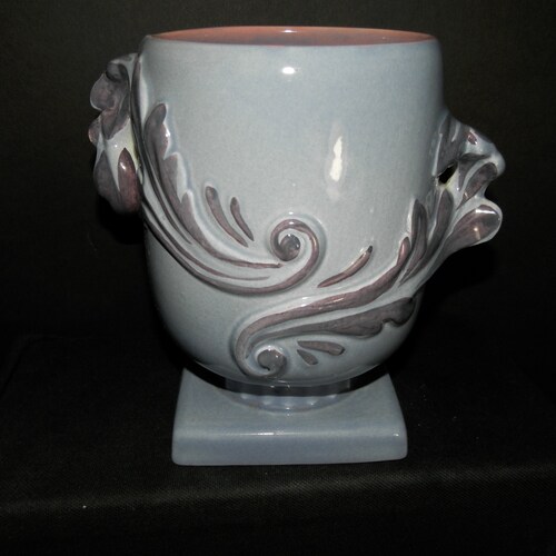 Vintage Red Wing Pottery Vase Embossed Daffodil Vase Redwing - Etsy