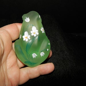 Fenton Green Hand Painted Frog Figurine for Lenox - Etsy