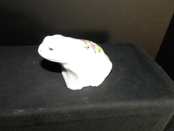 Fenton glass frog hand signed - munimoro.gob.pe