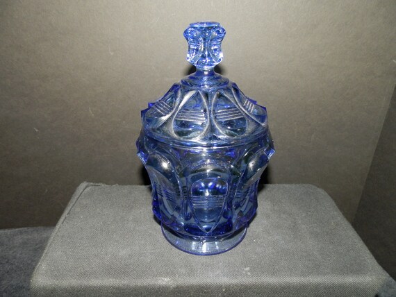 Fenton Purple Covered Candy Dish | Etsy