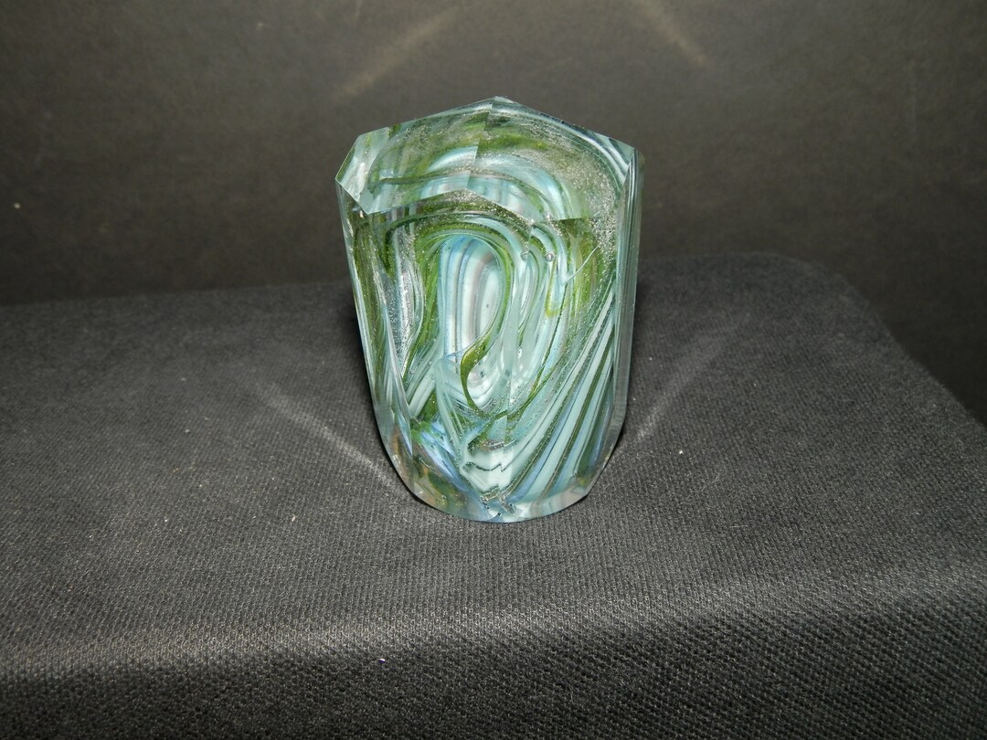 Very Unusual Shaped Paperweight - Etsy