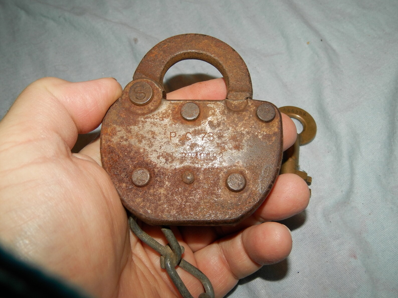Adlake Penn Central Railroad Lock and Key - Etsy