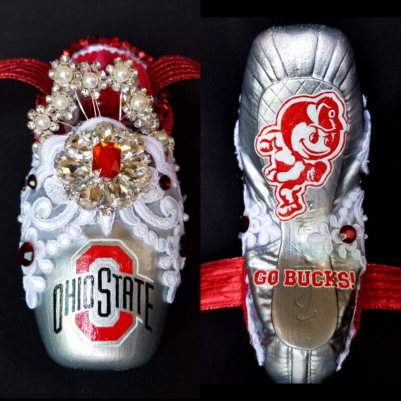 Ohio State Shoes - Etsy