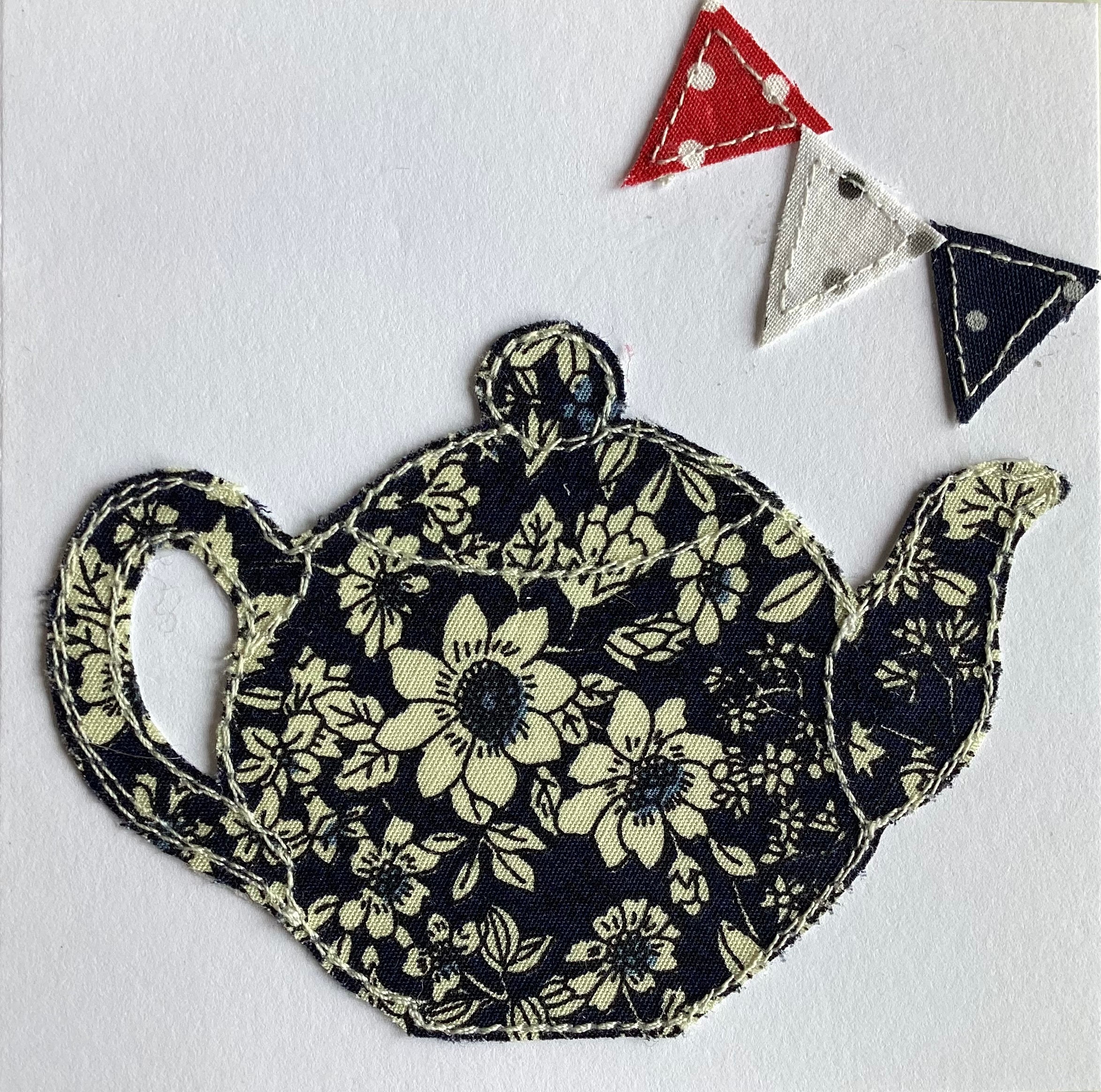 Coronation Celebration Textile Art Greetings Card - Etsy UK