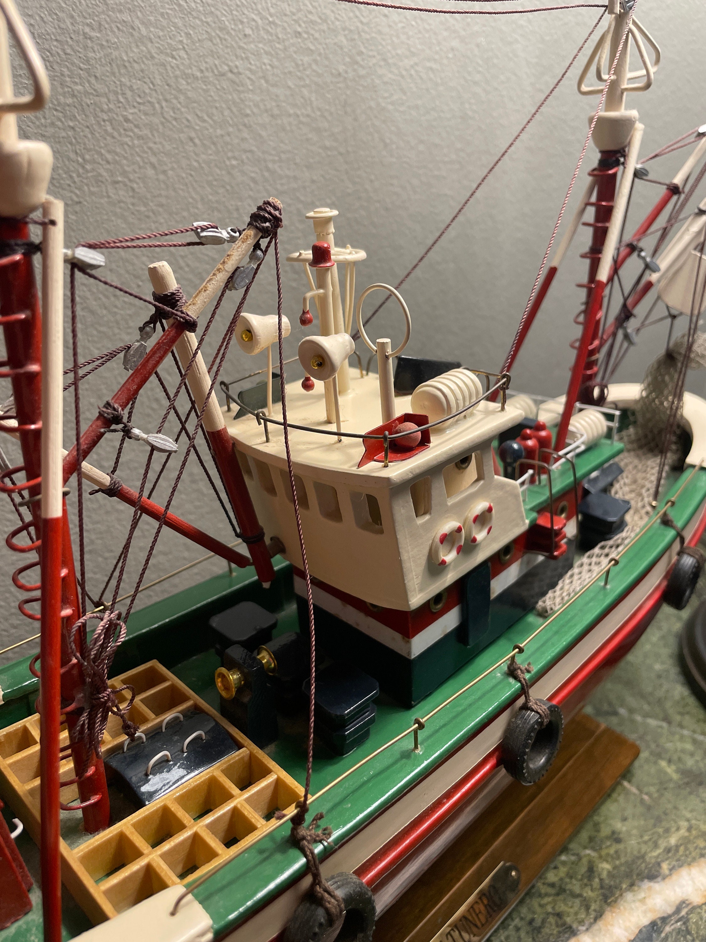 Model Tuna Fishing Boat. Spain - Etsy