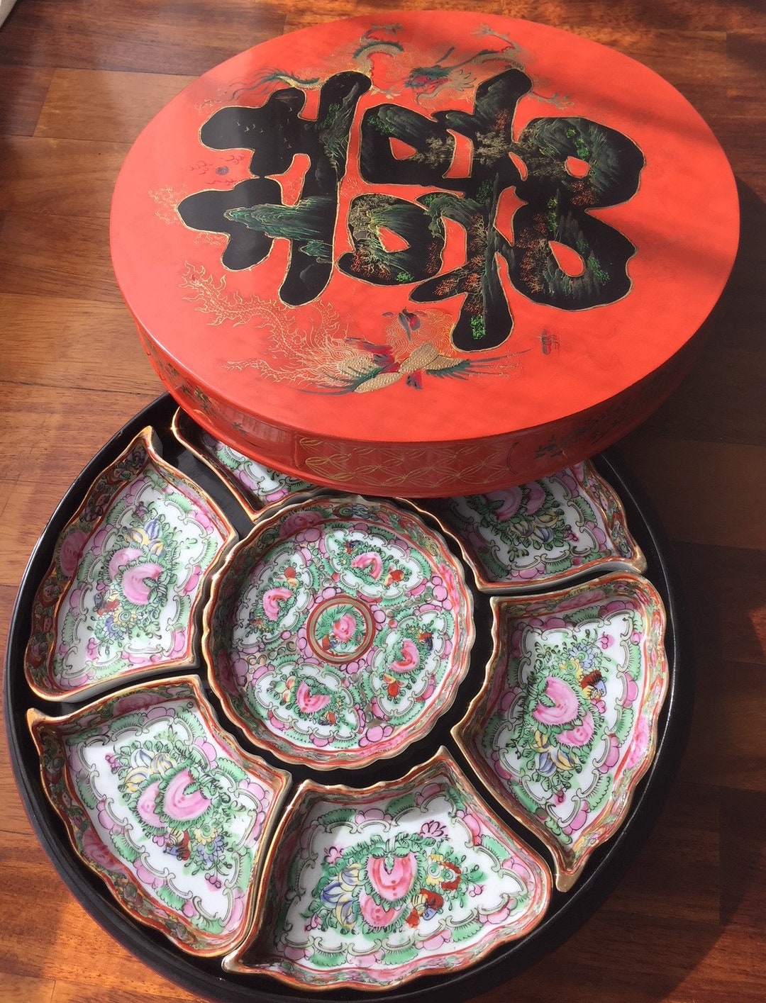 Fabulous Antique Chinese Porcelain Appetizer Set. Appetizer. Chinese ...