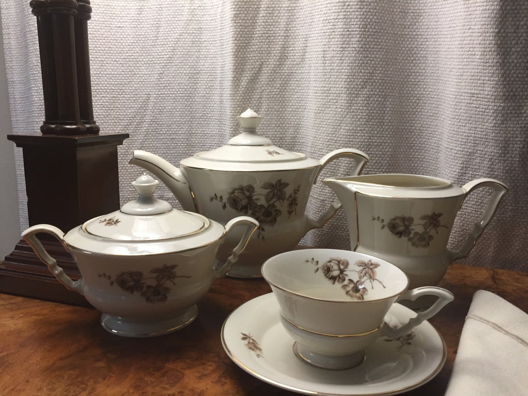 Signed and Numbered German Tea Set - Etsy