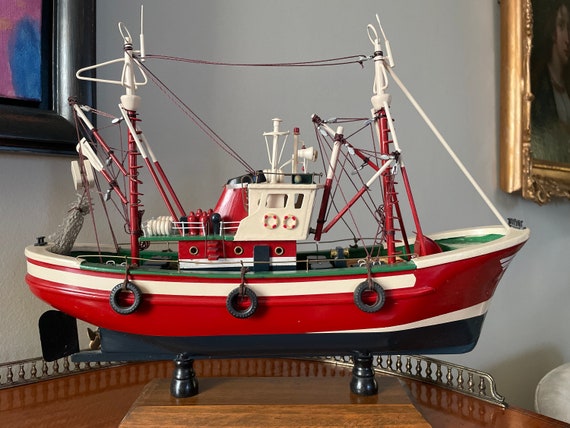 Model Tuna Fishing Boat. Spain - Etsy