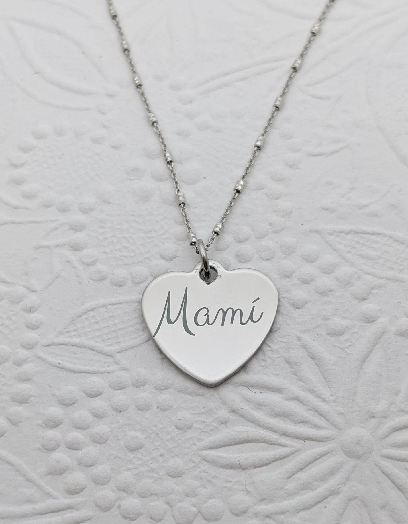 Mamí Necklace Gift for Mamí Necklace for Mamí - Etsy
