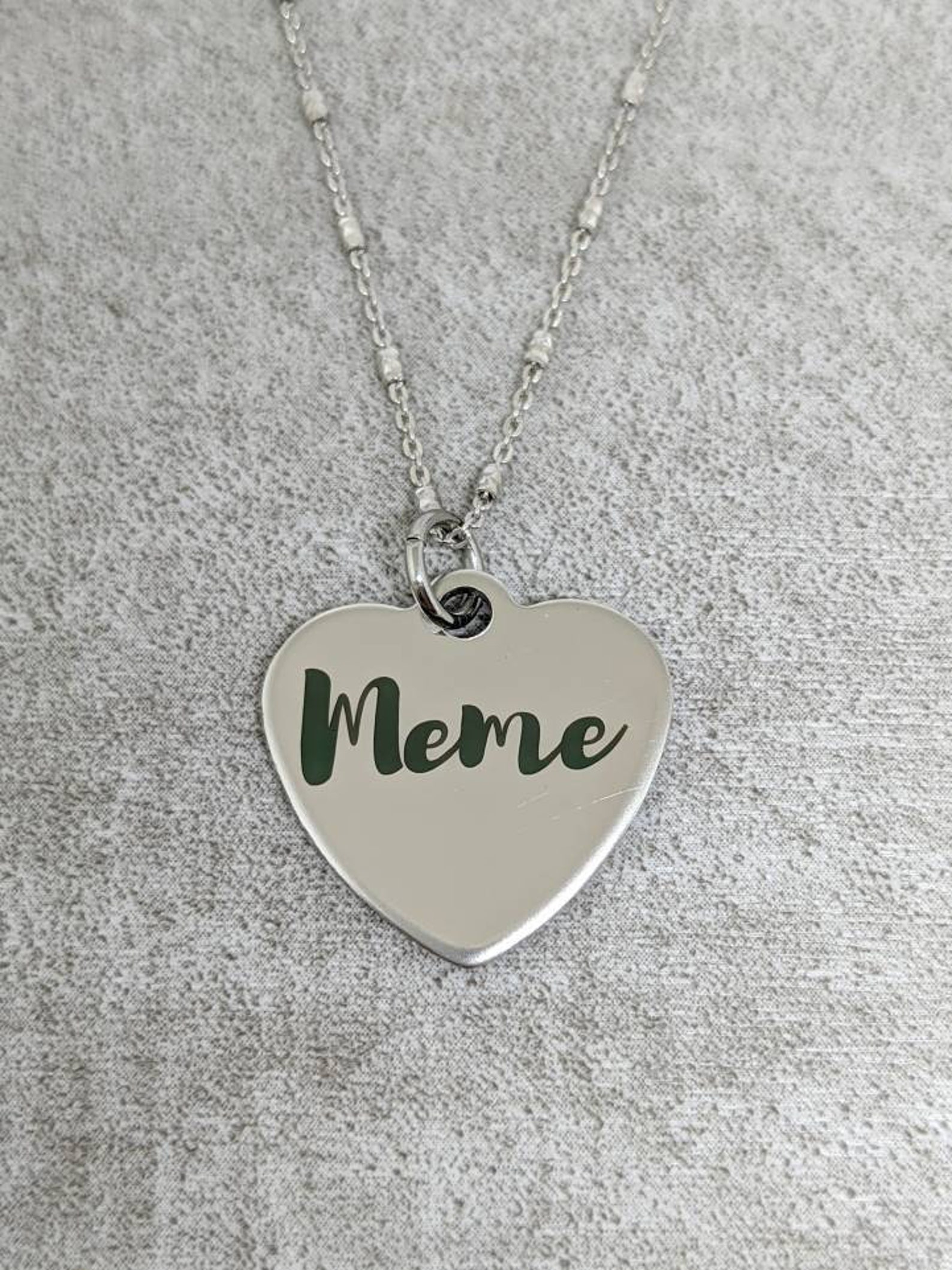Meme Necklace Meme Charm Necklace Meme Jewelry Gift for | Etsy