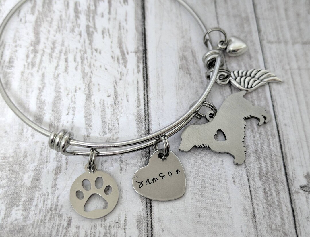 Cocker Spaniel Bracelet - Springer Spaniel Jewelry - Pet Loss Gift ...
