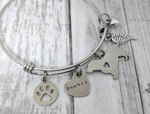 Cocker Spaniel bracelet Springer Spaniel jewelry pet loss | Etsy